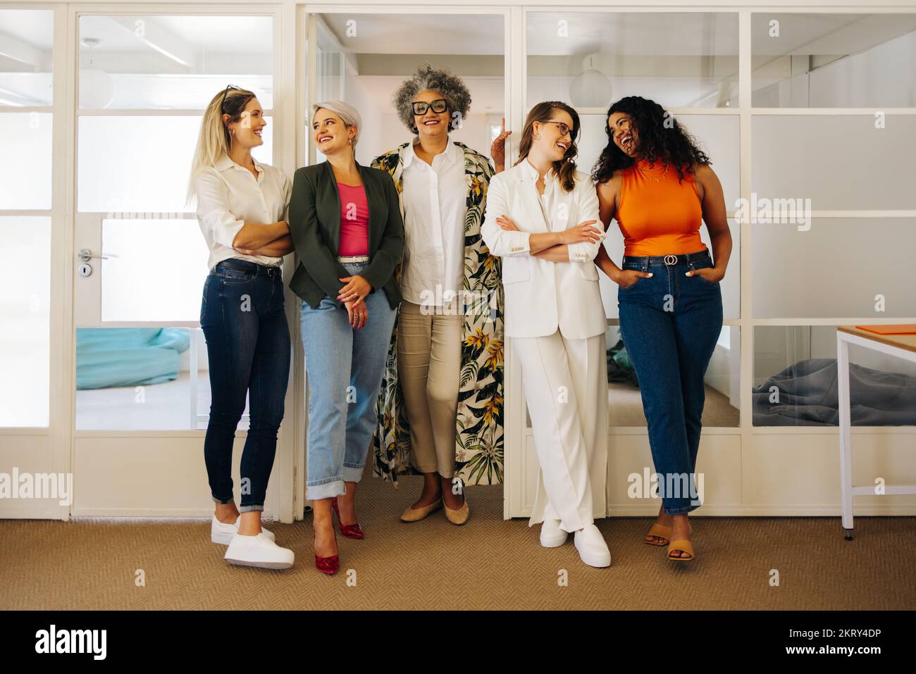 Creative startup team working together hi-res stock photography and ...