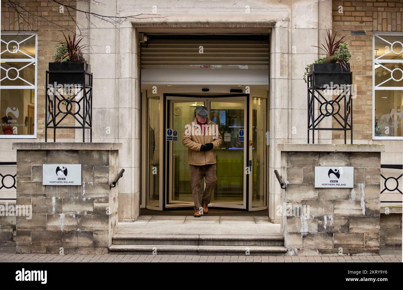 A general view of BBC Broadcasting House in Belfast. BBC Broadcasting ...