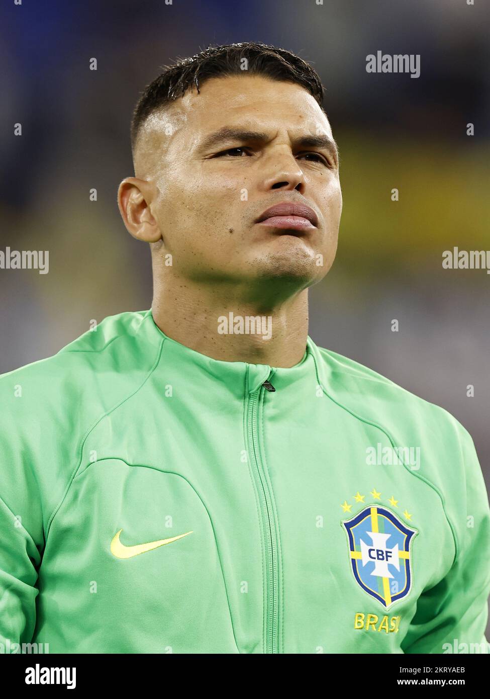 DOHA - Thiago Silva of Brazil during the FIFA World Cup Qatar 2022 ...