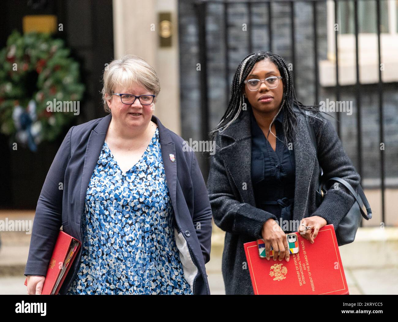 London, UK. 29th Nov, 2022. Thérèse Coffey, Environment secretary, and ...