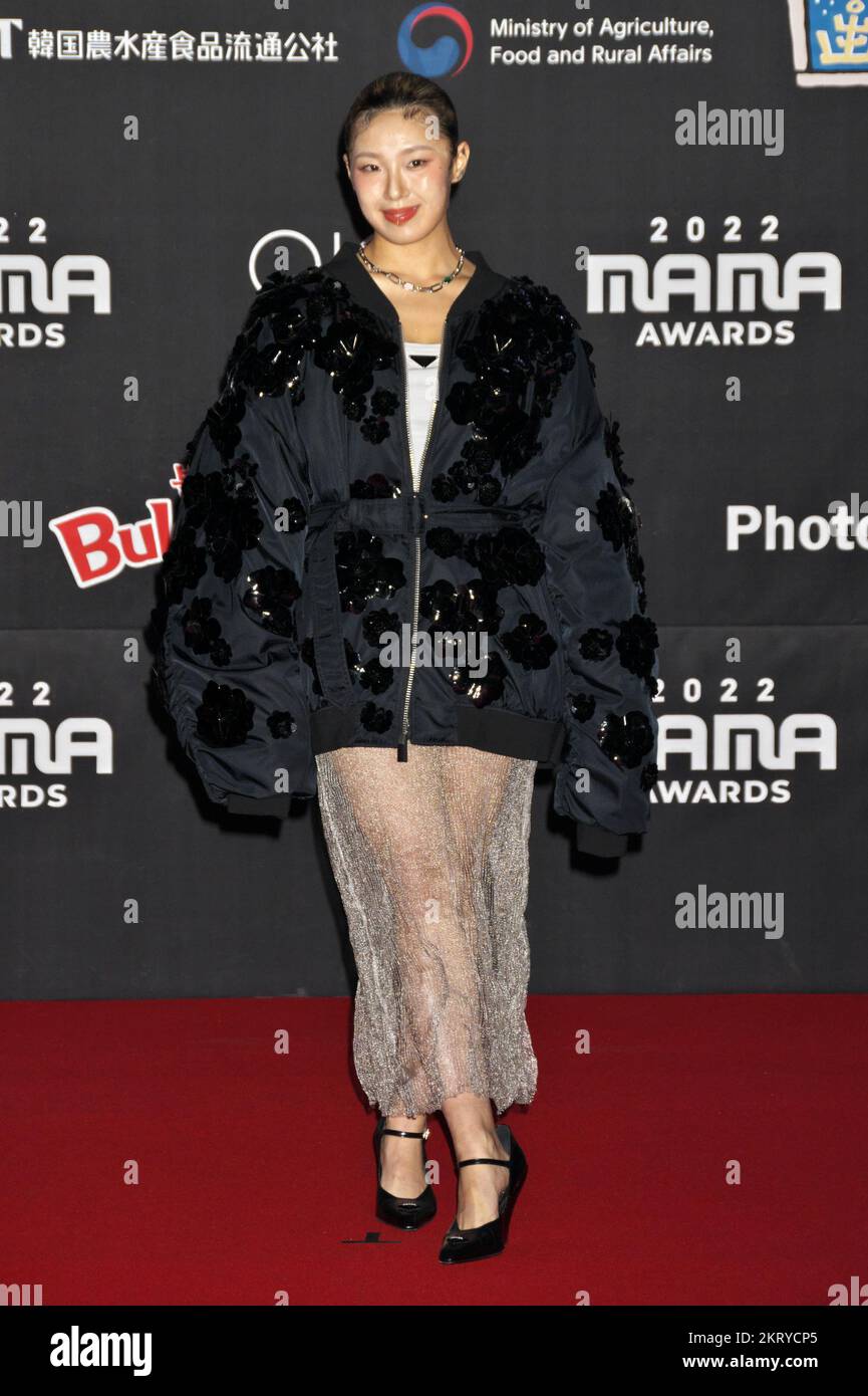 Osaka, Japan. 29th Nov, 2022. South Korean choreographer Lee Lee-jung ...