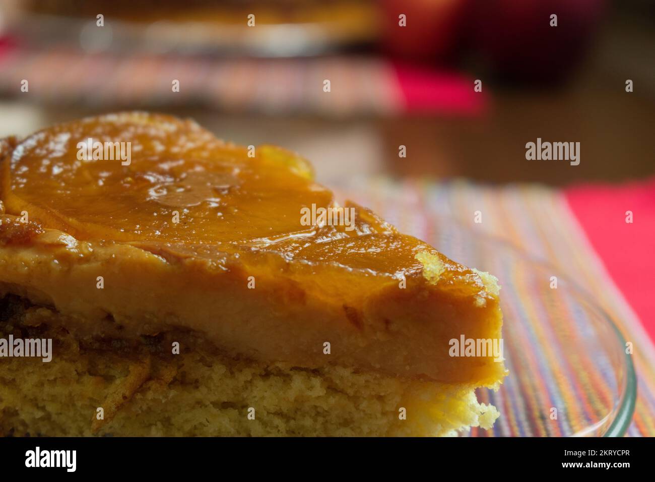 Brazilian apple pie, sweet very famous in Brazil Stock Photo - Alamy