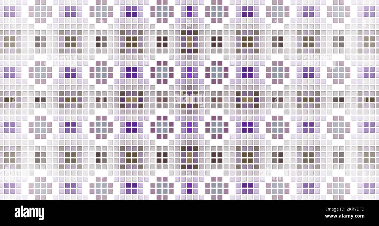 Color Geometric pattern. Colorful ornamental graphic design. Mosaic ...