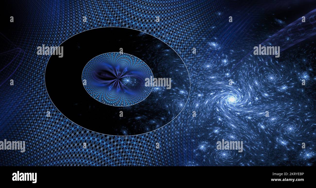 Computer generated abstract tehnology image. Three-dimensional 3D ...