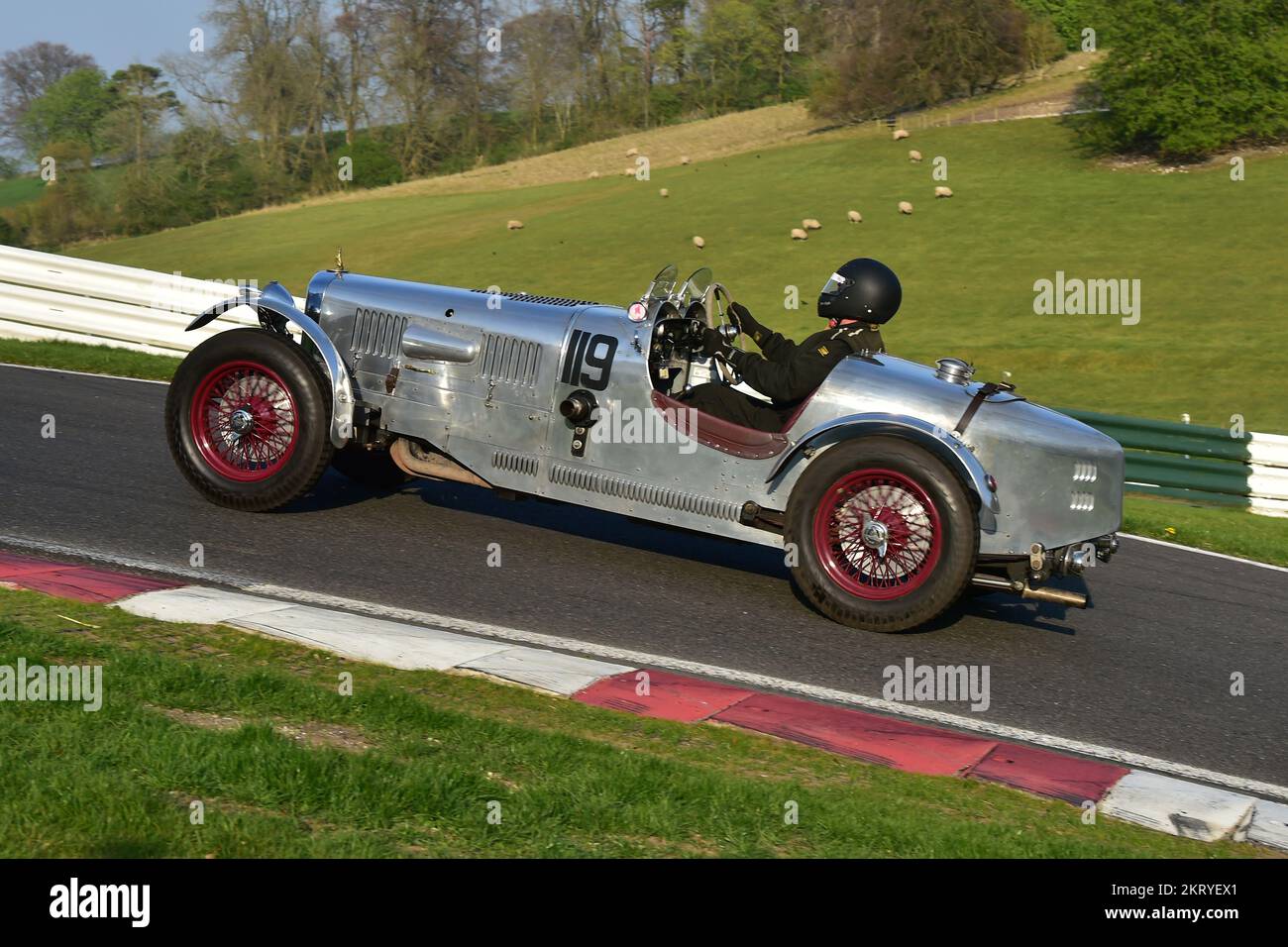 Ian Fyfe, Alvis 12/70 Special, The second Allcomers Handicap Race of ...
