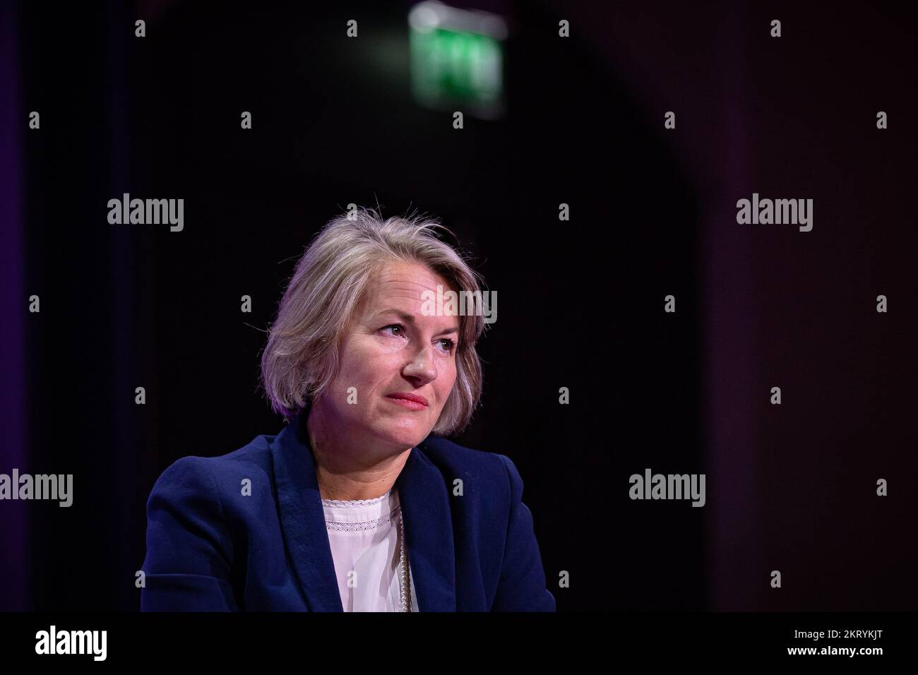 Paris, France. 29th Nov, 2022. Air France CEO Anne Rigail attends a ...
