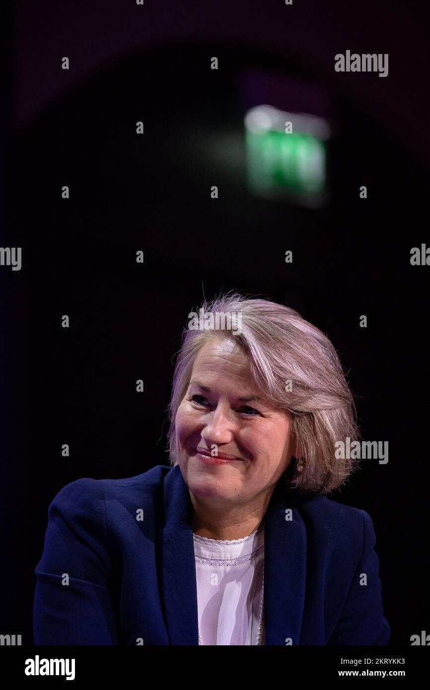 Paris, France. 29th Nov, 2022. Air France CEO Anne Rigail attends a ...