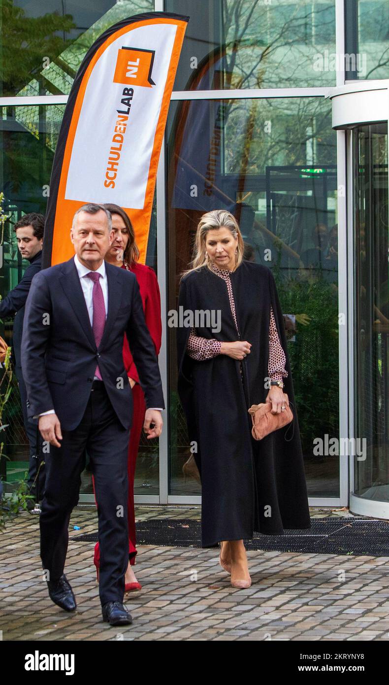 Amsterdam, Niederlande. 29th Nov, 2022. Queen Maxima of The Netherlands ...
