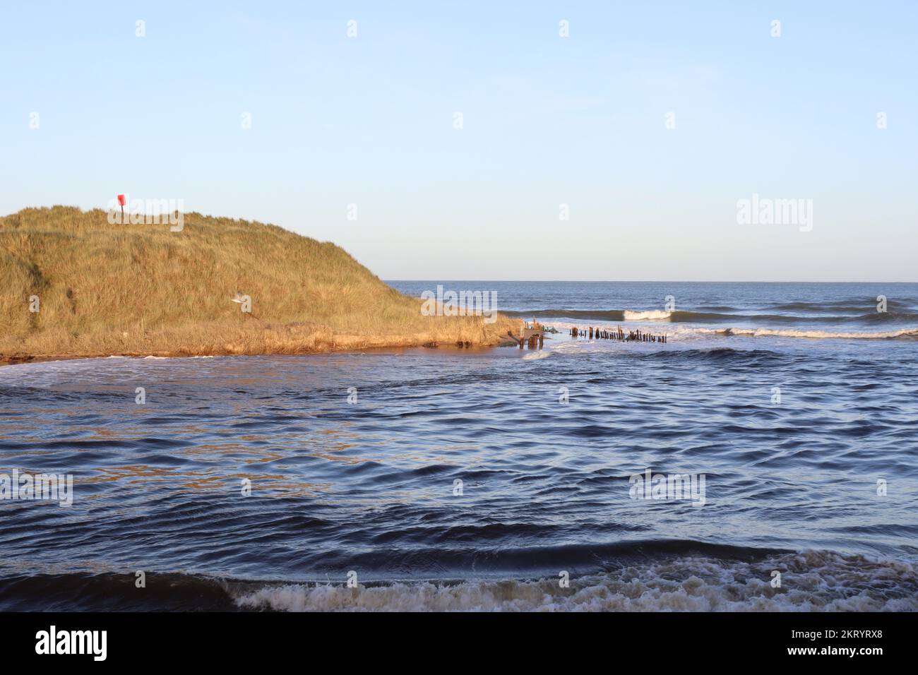 Mouth of river Ugie, Peterhead Stock Photo - Alamy