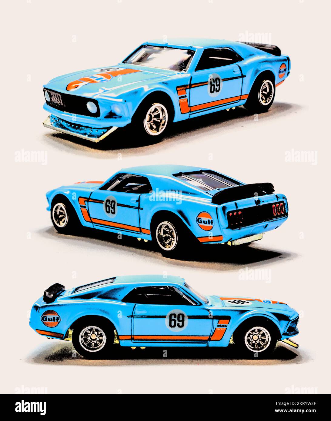 Car mustang 1969 white hi-res stock photography and images - Alamy