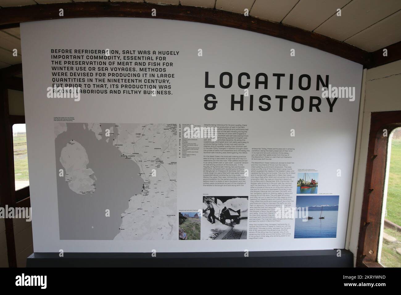 Ayr, Ayrshire, Scotland, UK, Blackthorn Salt. The first & only thorn ...