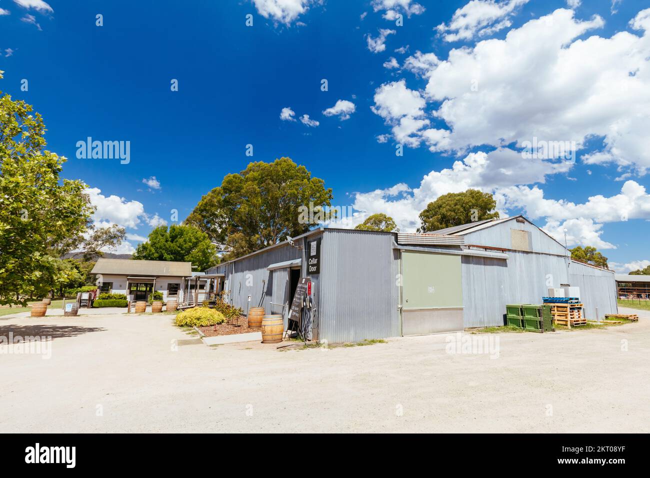 King Valley Vineyard in Australia Stock Photo - Alamy