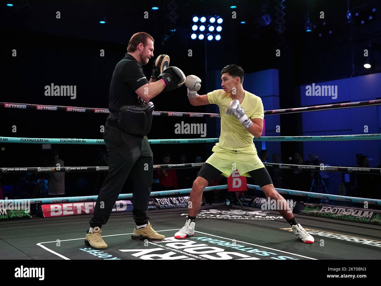 Royston Barney Smith (right) during a media work out at BT Studios ...