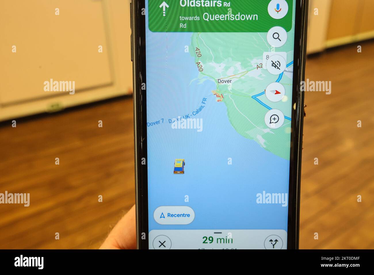 English channel satellite map hi-res stock photography and images - Alamy