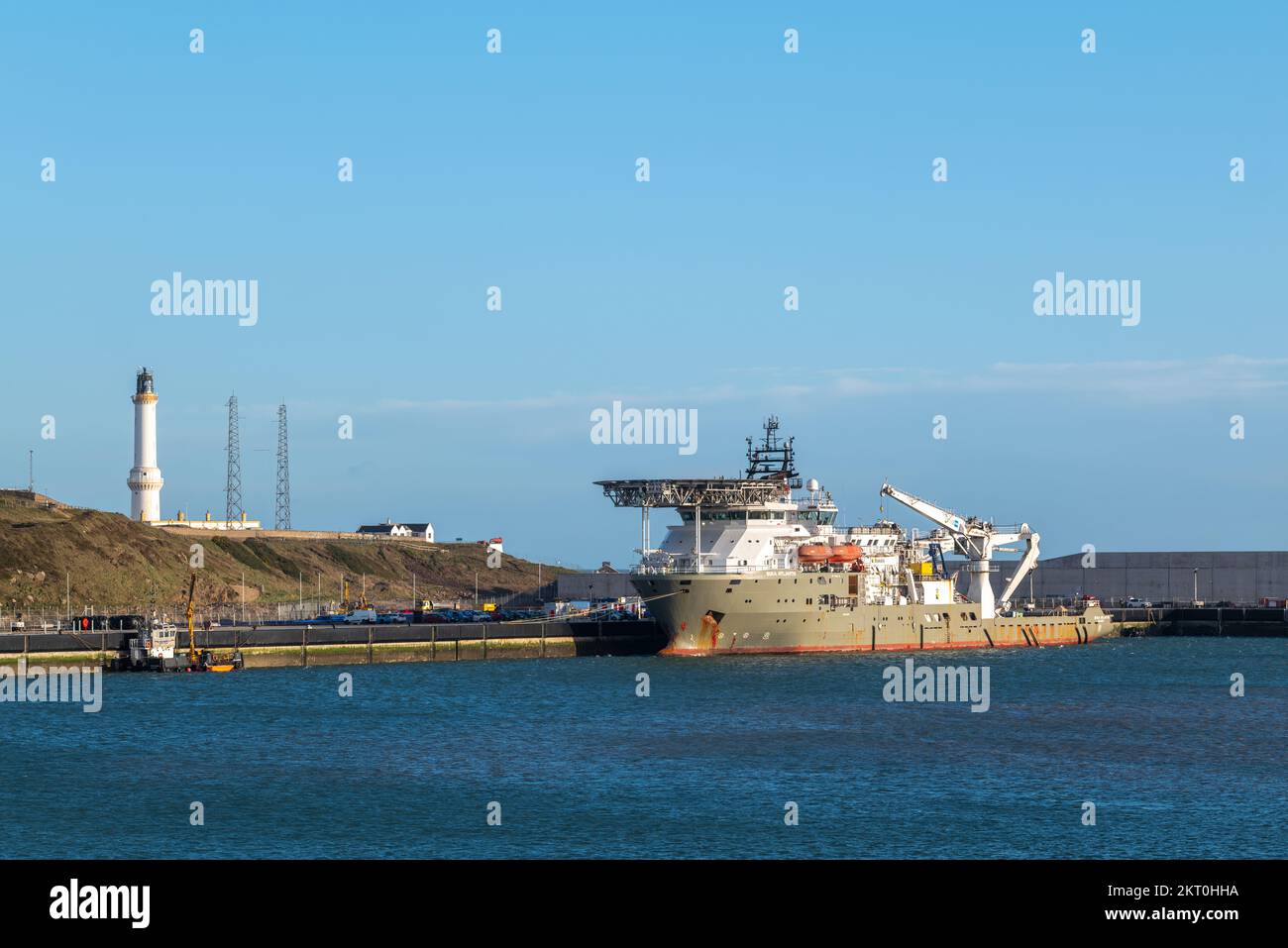 25 November 2022. Aberdeen, Scotland. This is the Boka Atlantis ...