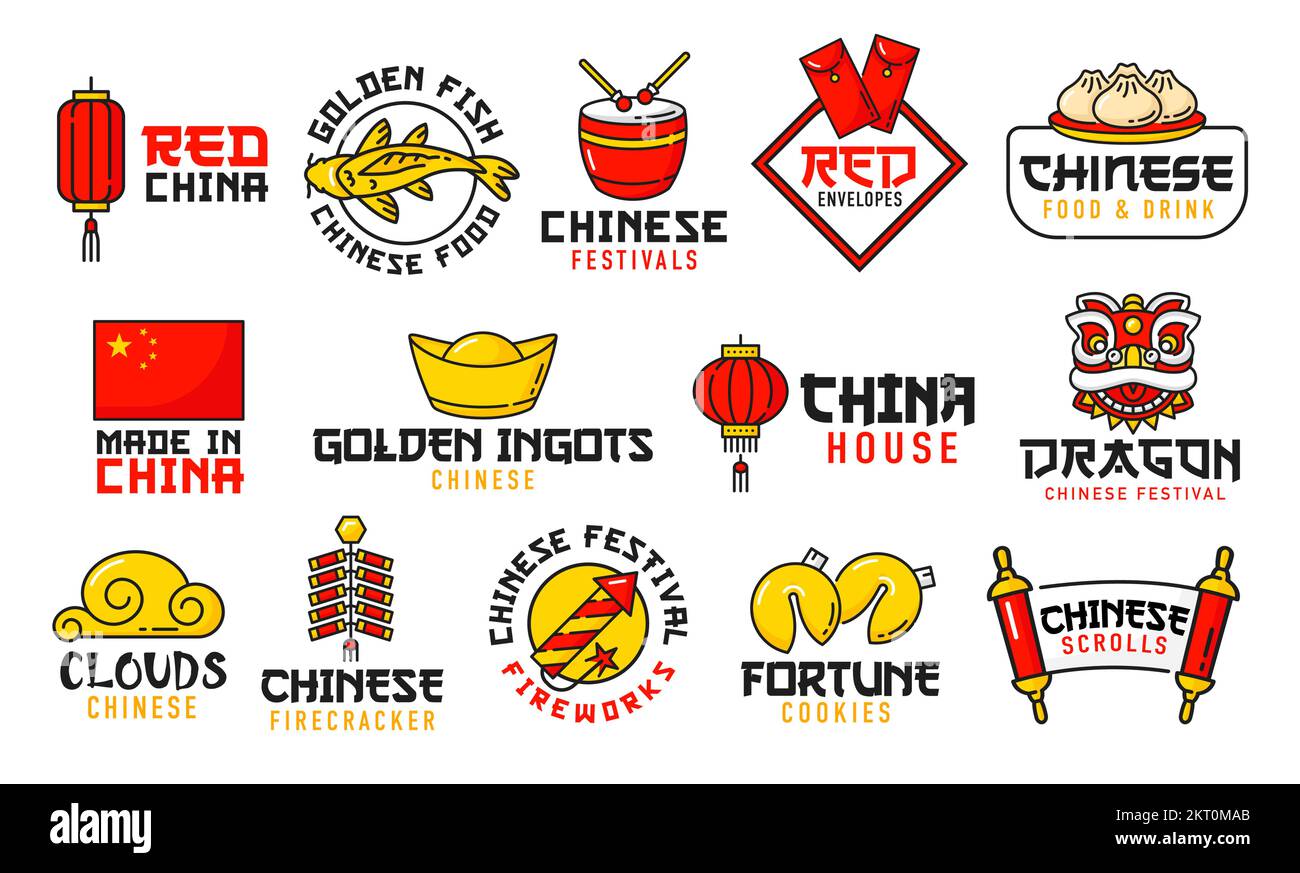 China Food Logo Chinese Dragon Logo And Branding :: Behance