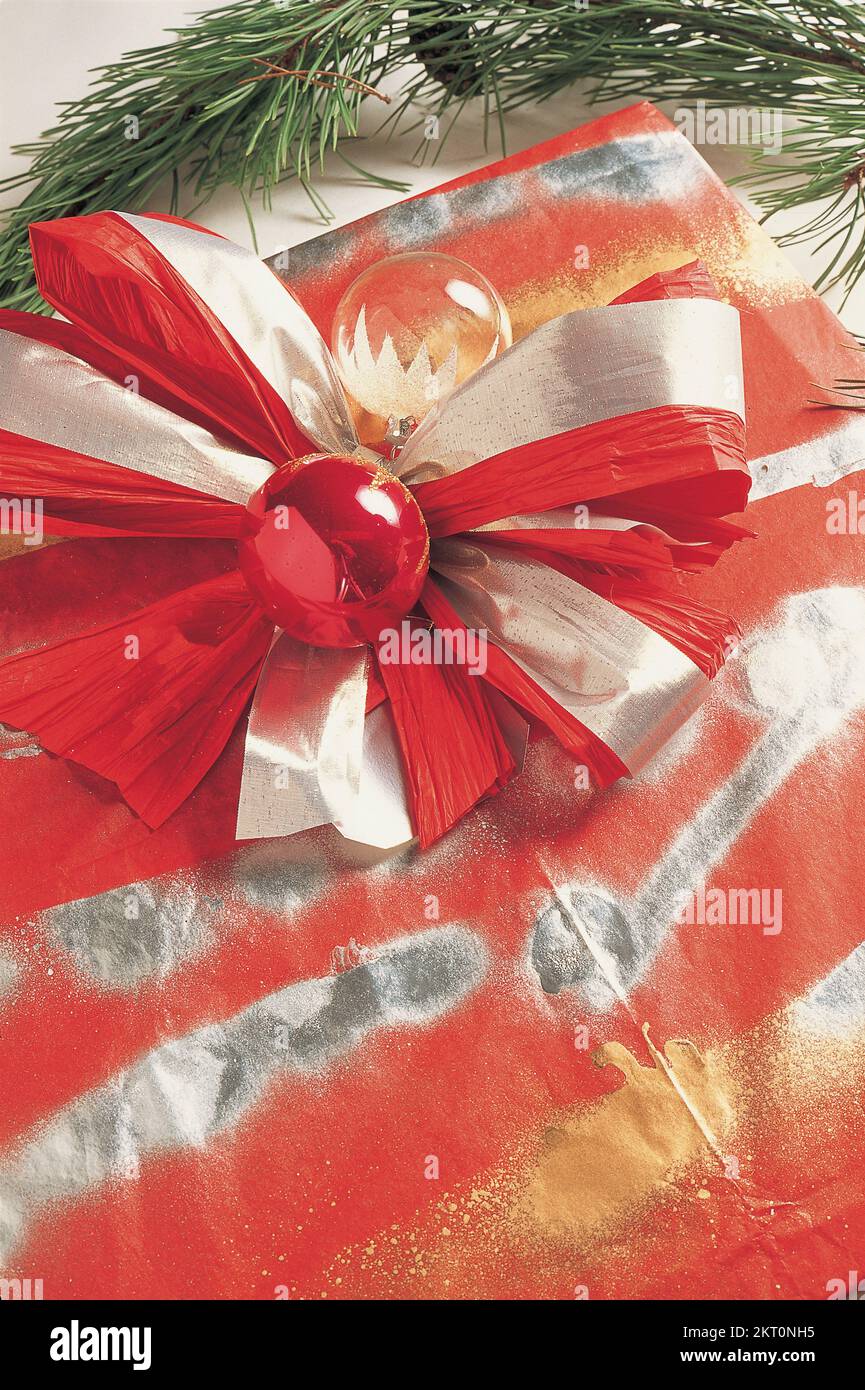 Tissue paper parcel wrapped hi-res stock photography and images - Alamy