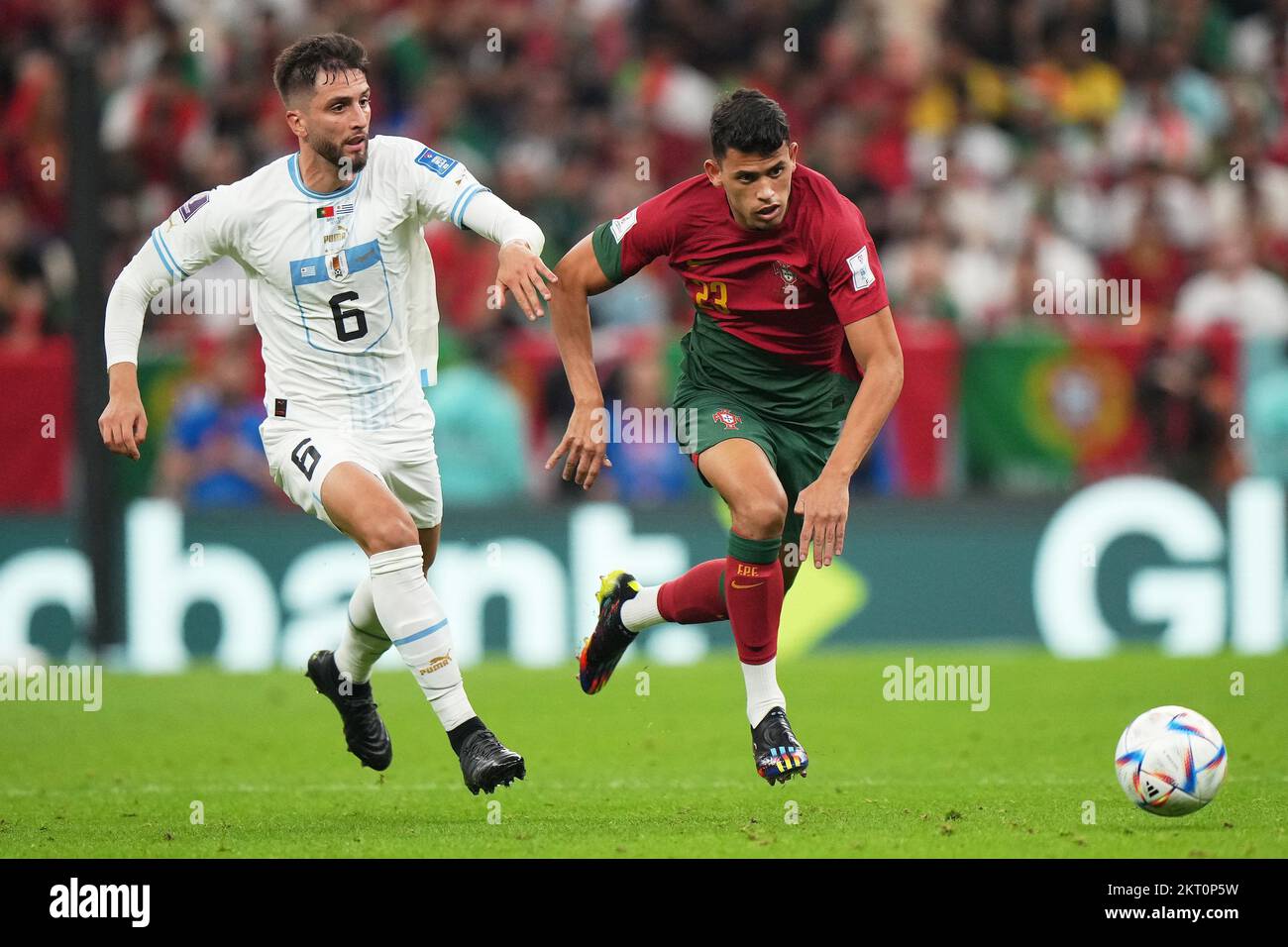 Matheus. Nunes of Portugal during the FIFA World Cup Qatar 2022 match ...