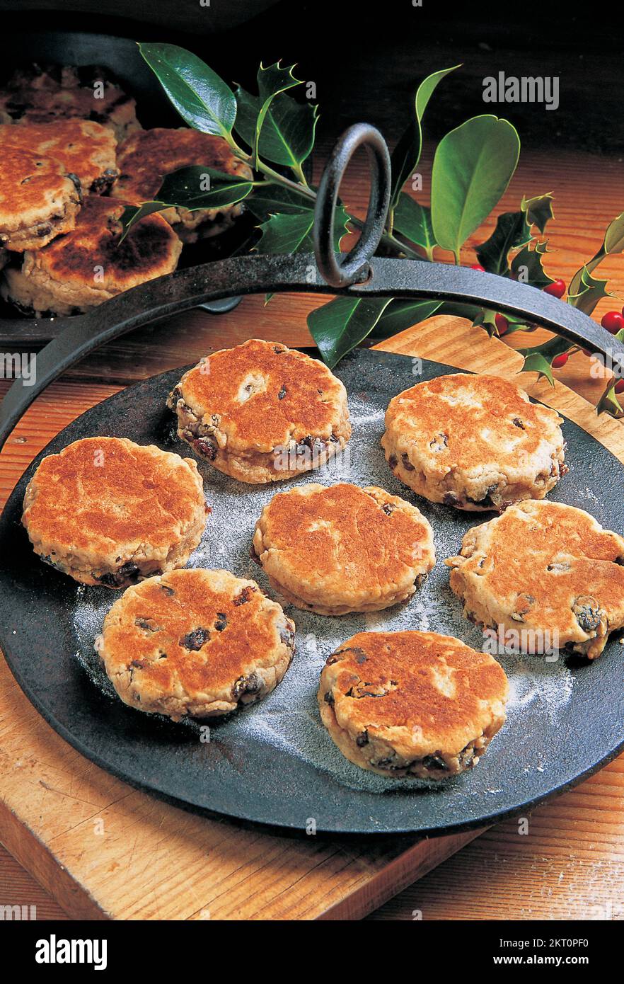 Griddle cakes on serving dish Stock Photo - Alamy