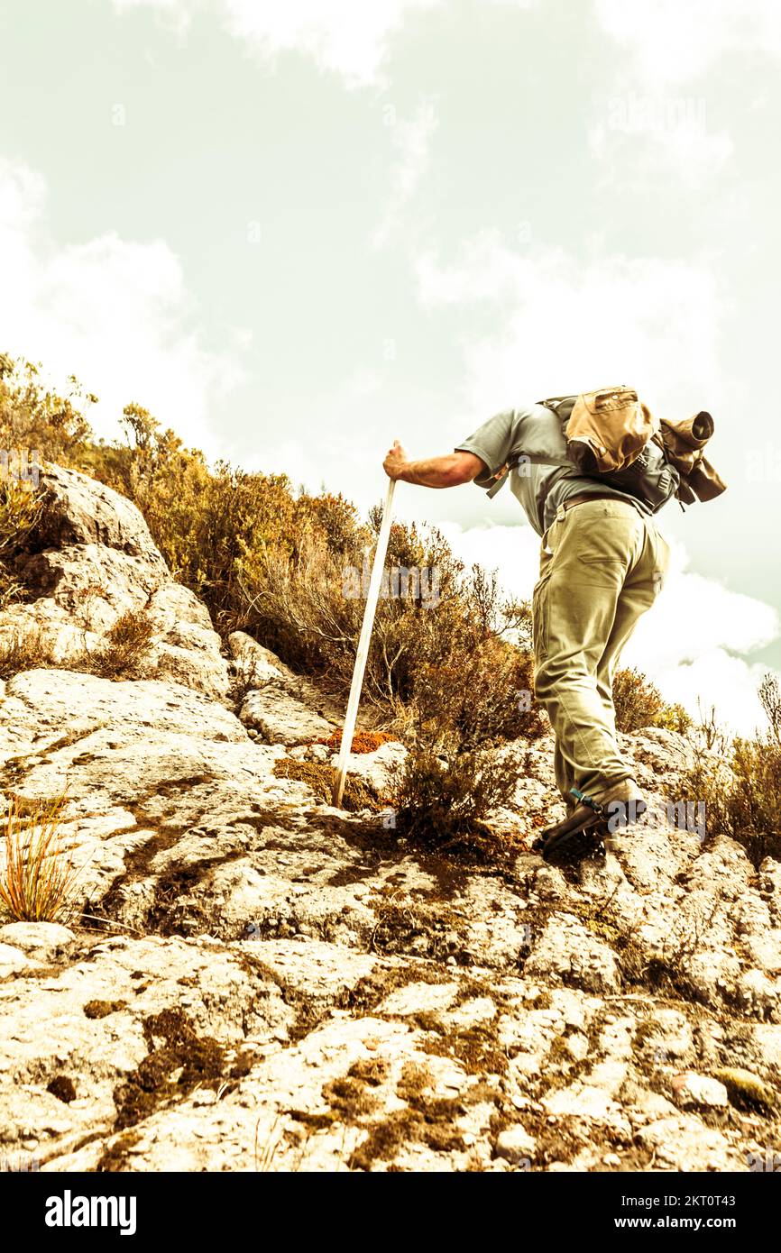 Climbing boots with spikes hi-res stock photography and images - Alamy