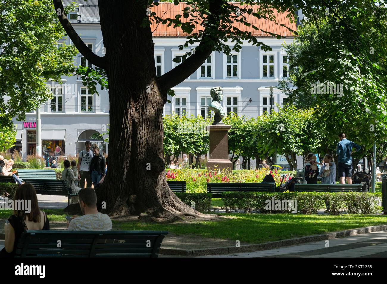 Olaf Ryes plass, place, grunerlokka, oslo, norway Stock Photo - Alamy