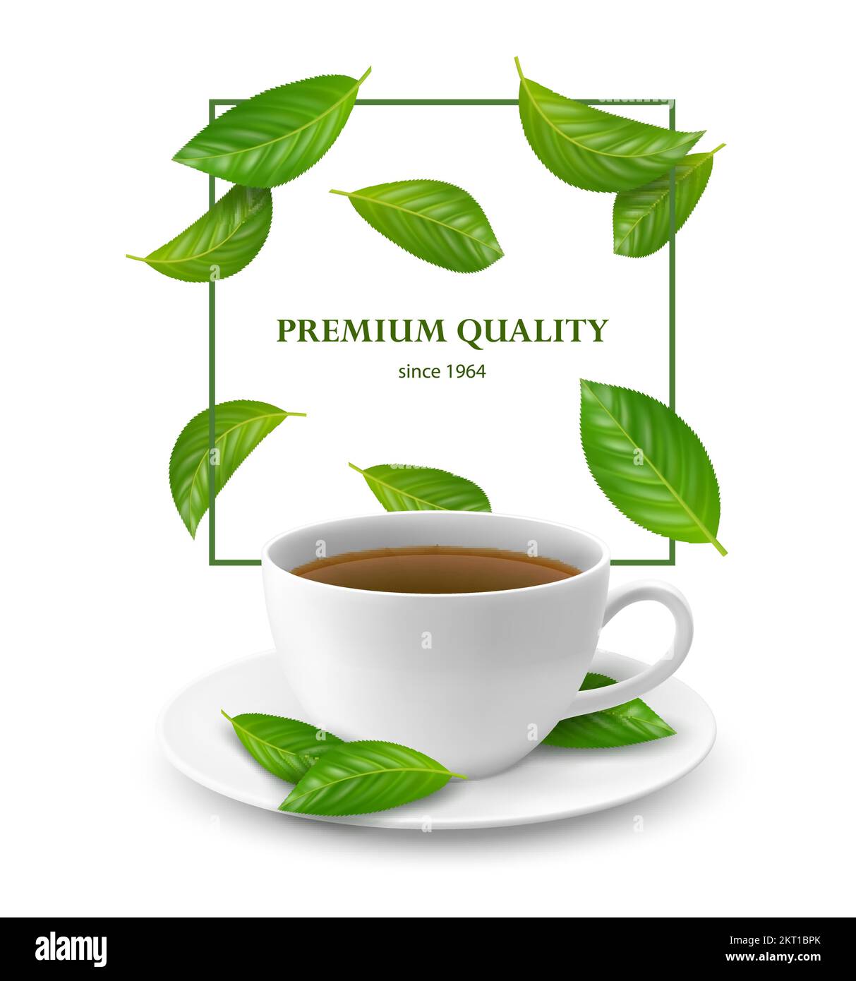 Herbal premium drink Stock Vector Images - Alamy