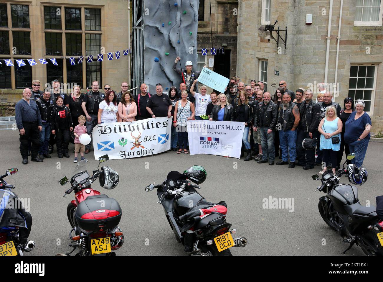 Combat Stress Summer Fete at Hollybush House, East Ayrshire, Scotland ...