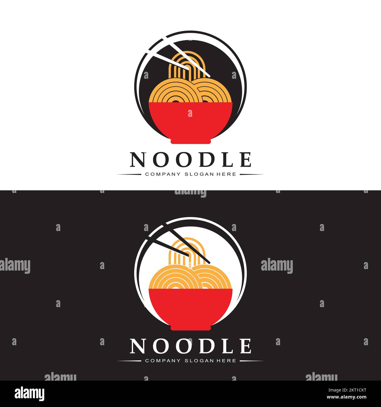 Noodles Logo, Asian Food Vector, Design Suitable For Ramen Noodle Shops ...