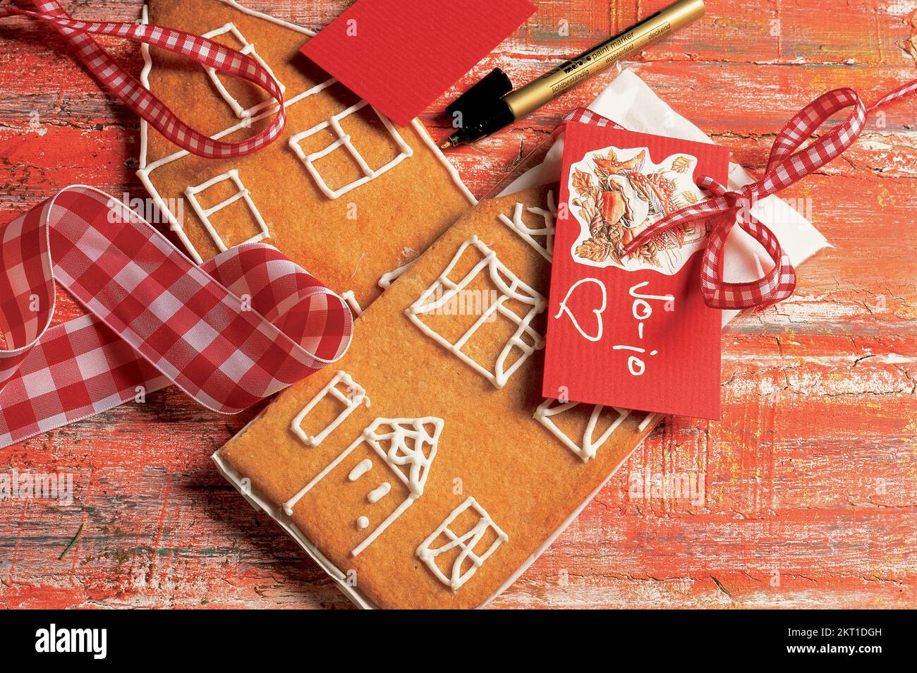 Gingerbread Name Tag Office