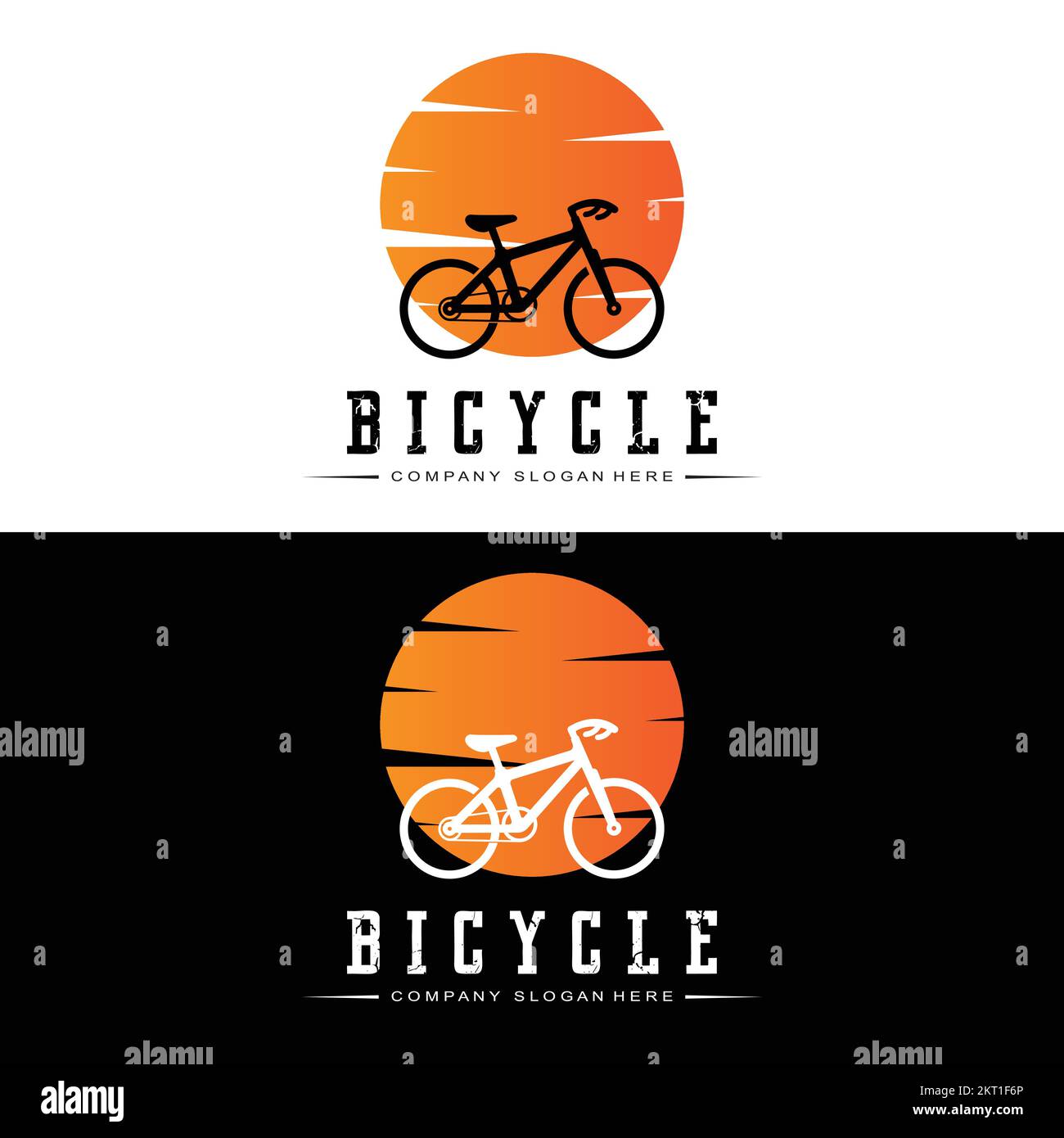 Bicycle Logo, Casual Vehicle Vector, Design Suitable For Bike Shops ...