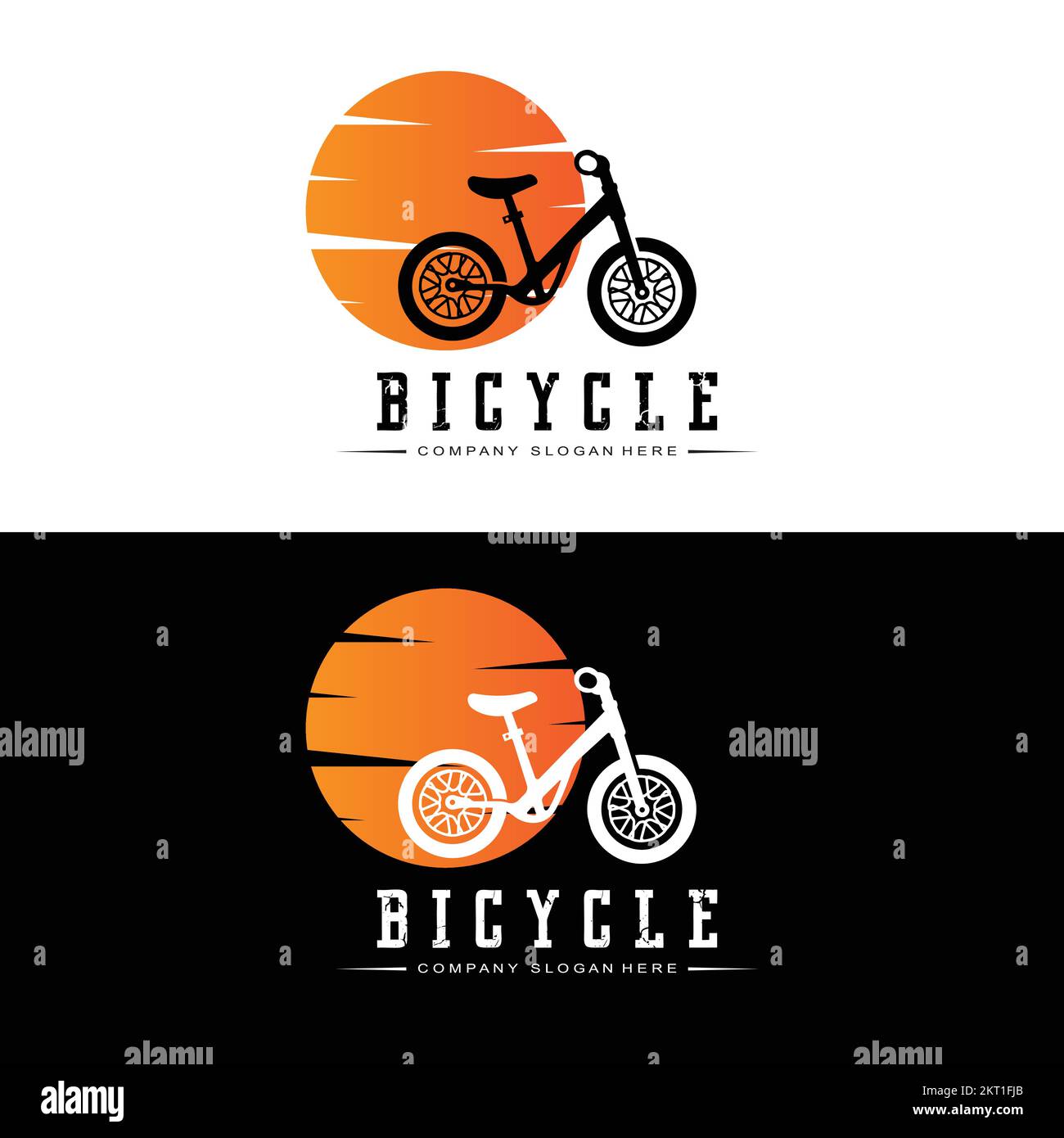 Bicycle Logo, Casual Vehicle Vector, Design Suitable For Bike Shops ...