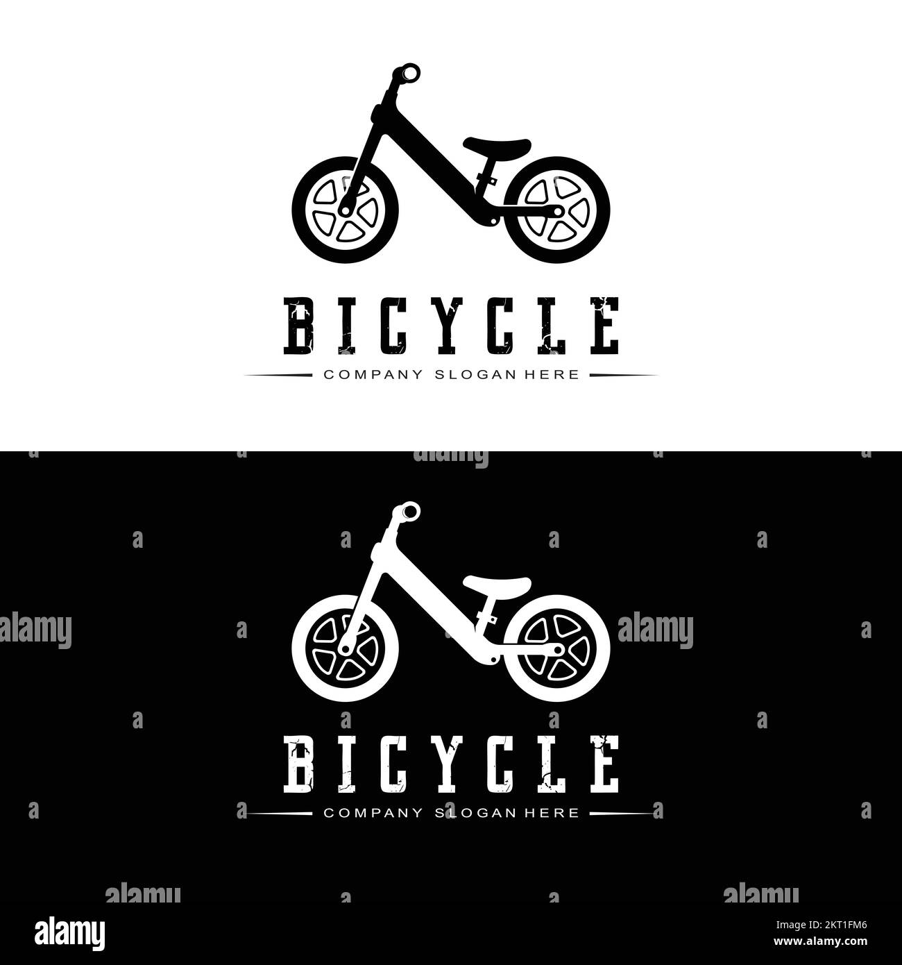 Bicycle Logo, Casual Vehicle Vector, Design Suitable For Bike Shops ...