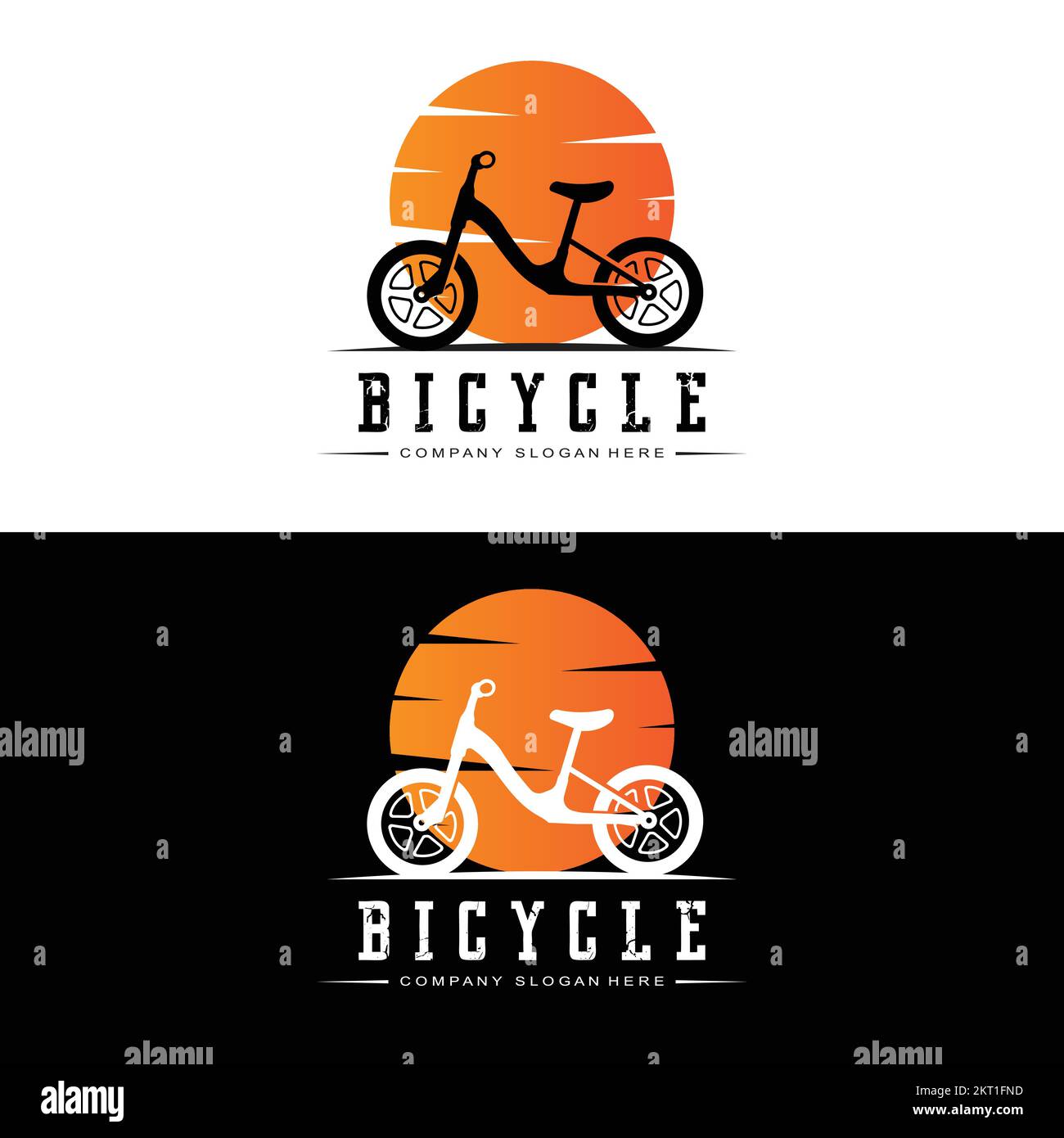 Bicycle Logo, Casual Vehicle Vector, Design Suitable For Bike Shops ...