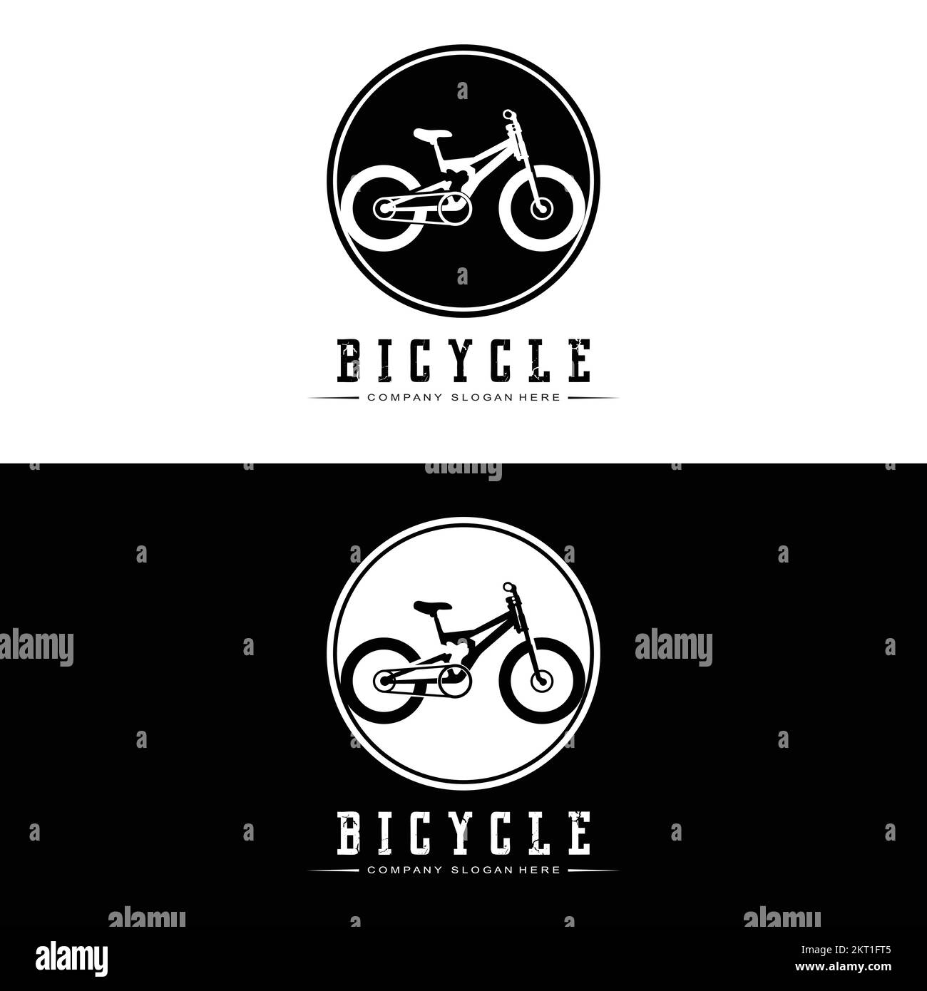 Bicycle Logo, Casual Vehicle Vector, Design Suitable For Bike Shops ...