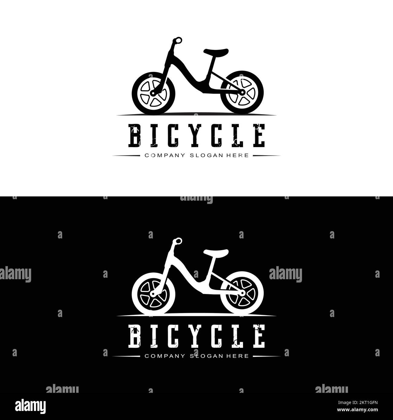 Bicycle Logo, Casual Vehicle Vector, Design Suitable For Bike Shops ...