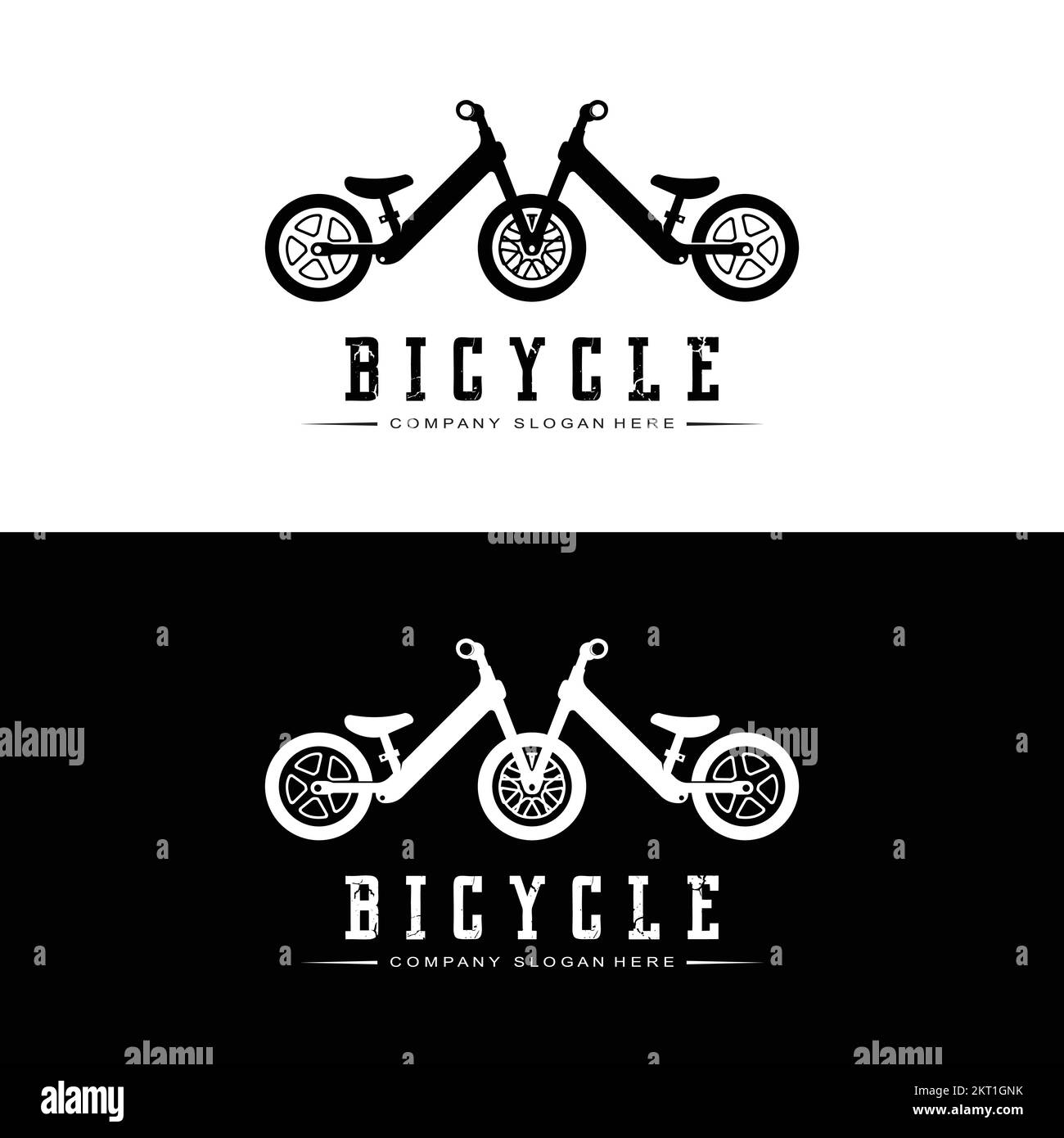 Bicycle Logo, Casual Vehicle Vector, Design Suitable For Bike Shops ...