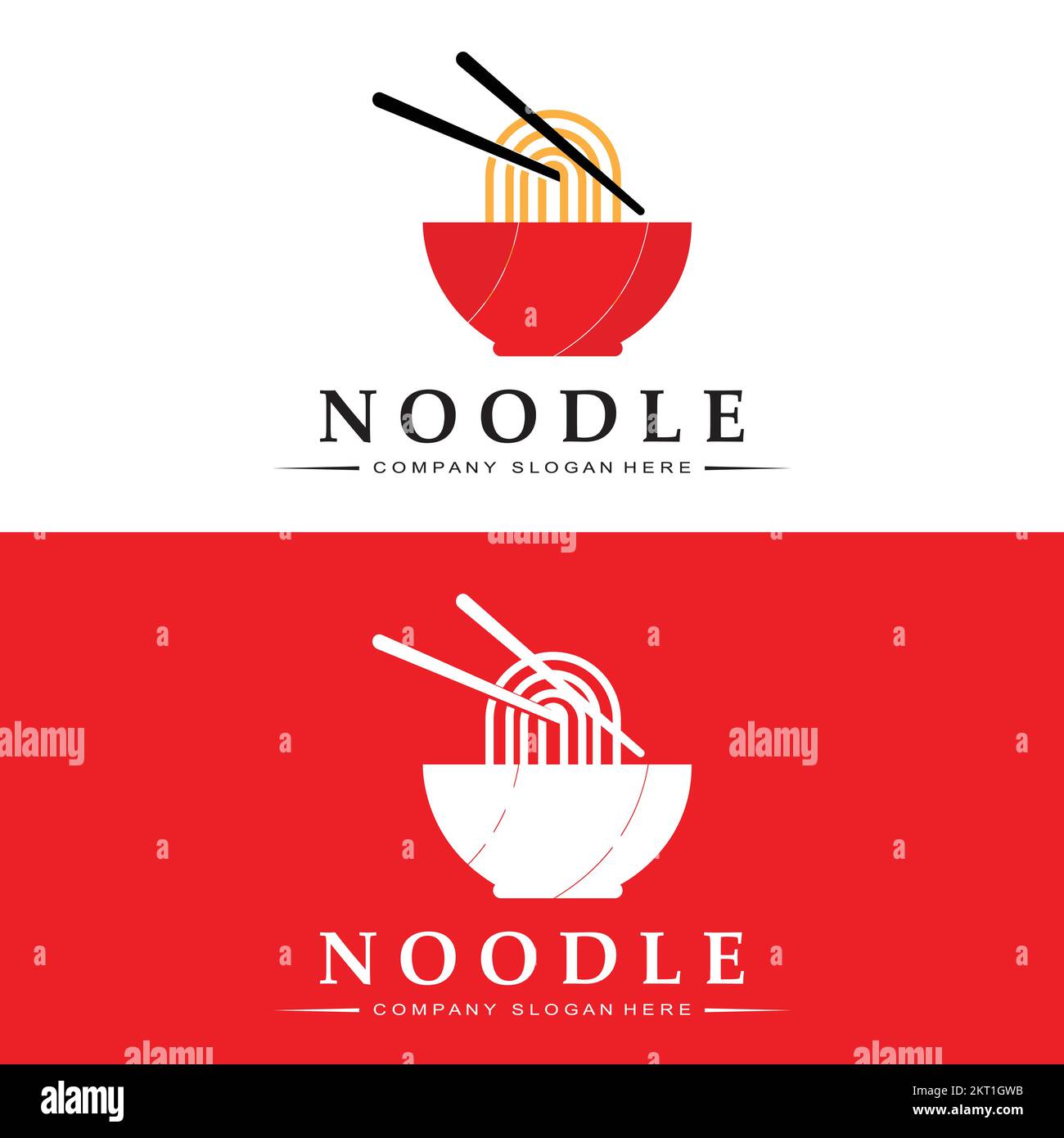 Noodles Logo, Asian Food Vector, Design Suitable For Ramen Noodle Shops ...