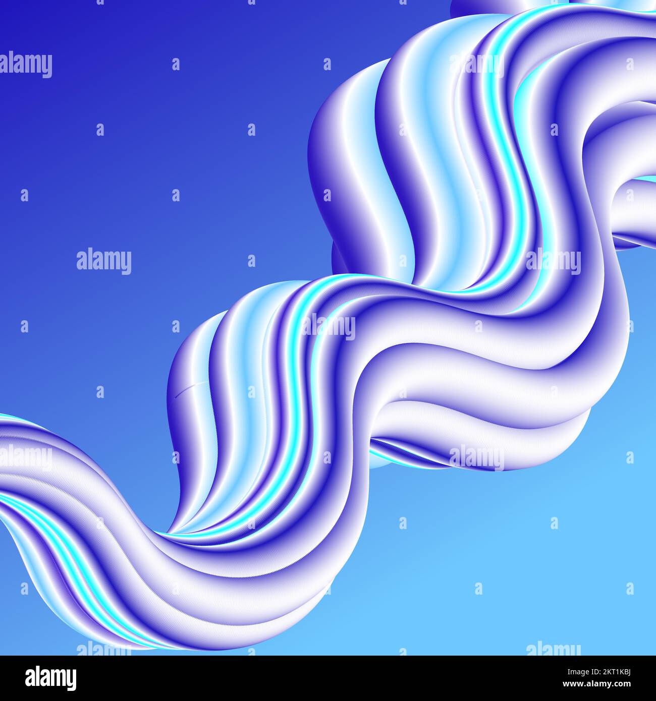 Multicolored smooth wave, presentation template. Layout for advertising ...