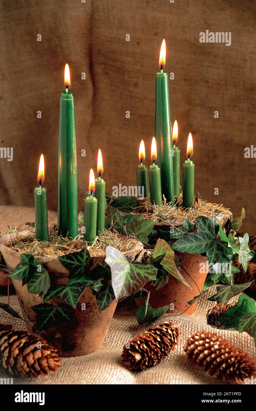 Candlesticks and cones hi-res stock photography and images - Alamy