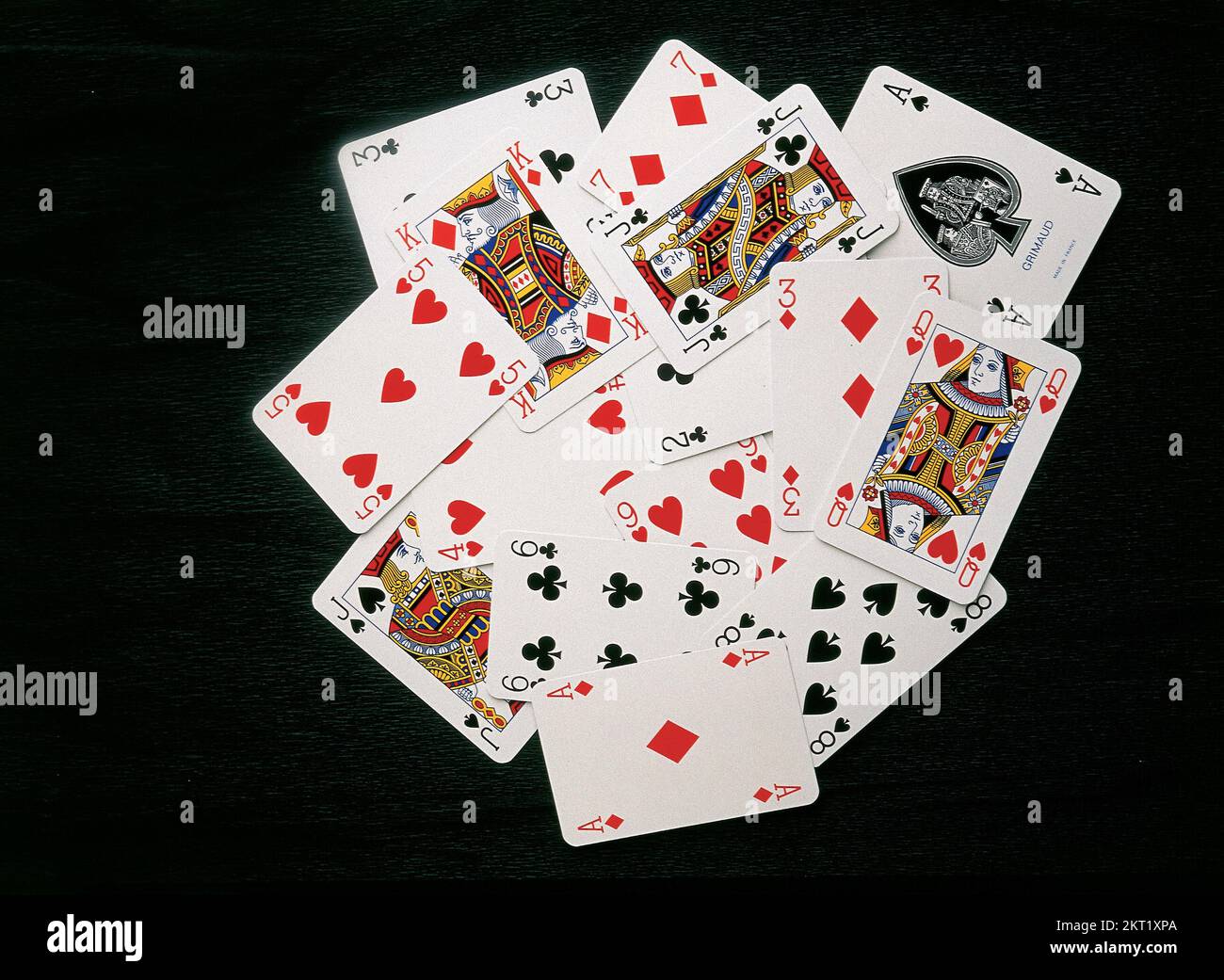 Mixture of cards hi-res stock photography and images - Alamy
