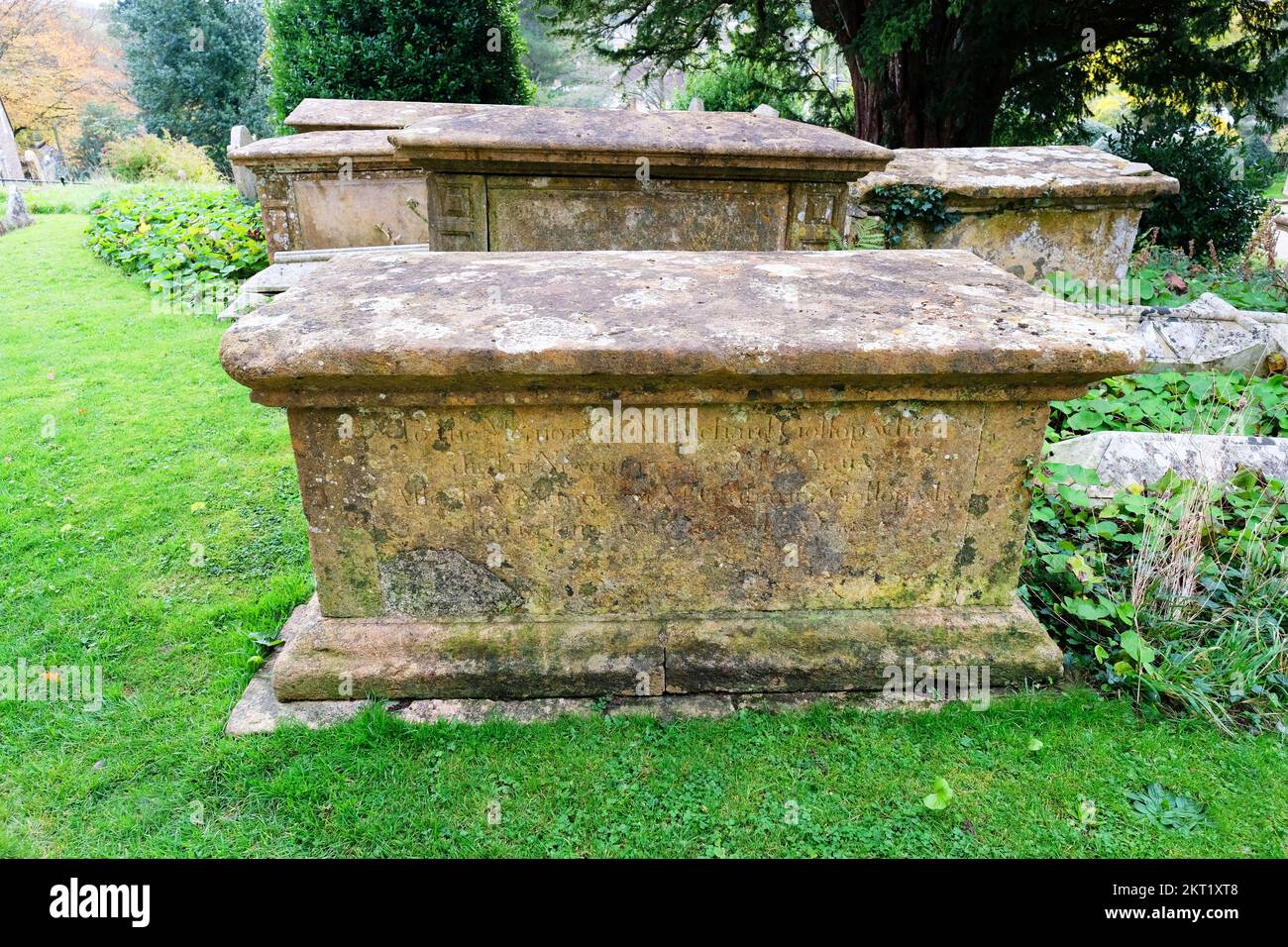 The churchyard at Netherbury parish church, Dorset, UK - John Gollop ...
