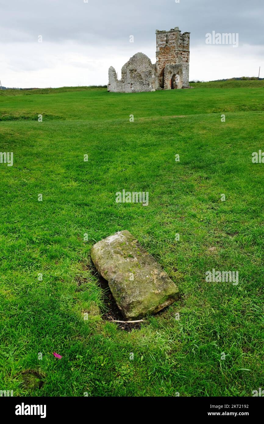 Knowlton, a medieval church built within a prehistoric henge, Dorset ...