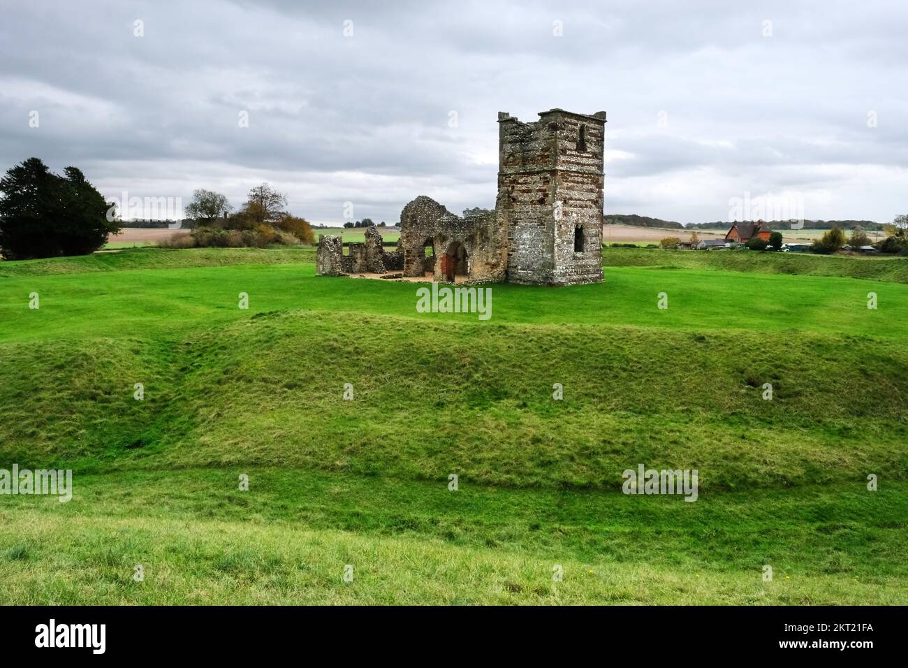 Knowlton, a medieval church built within a prehistoric henge, Dorset ...