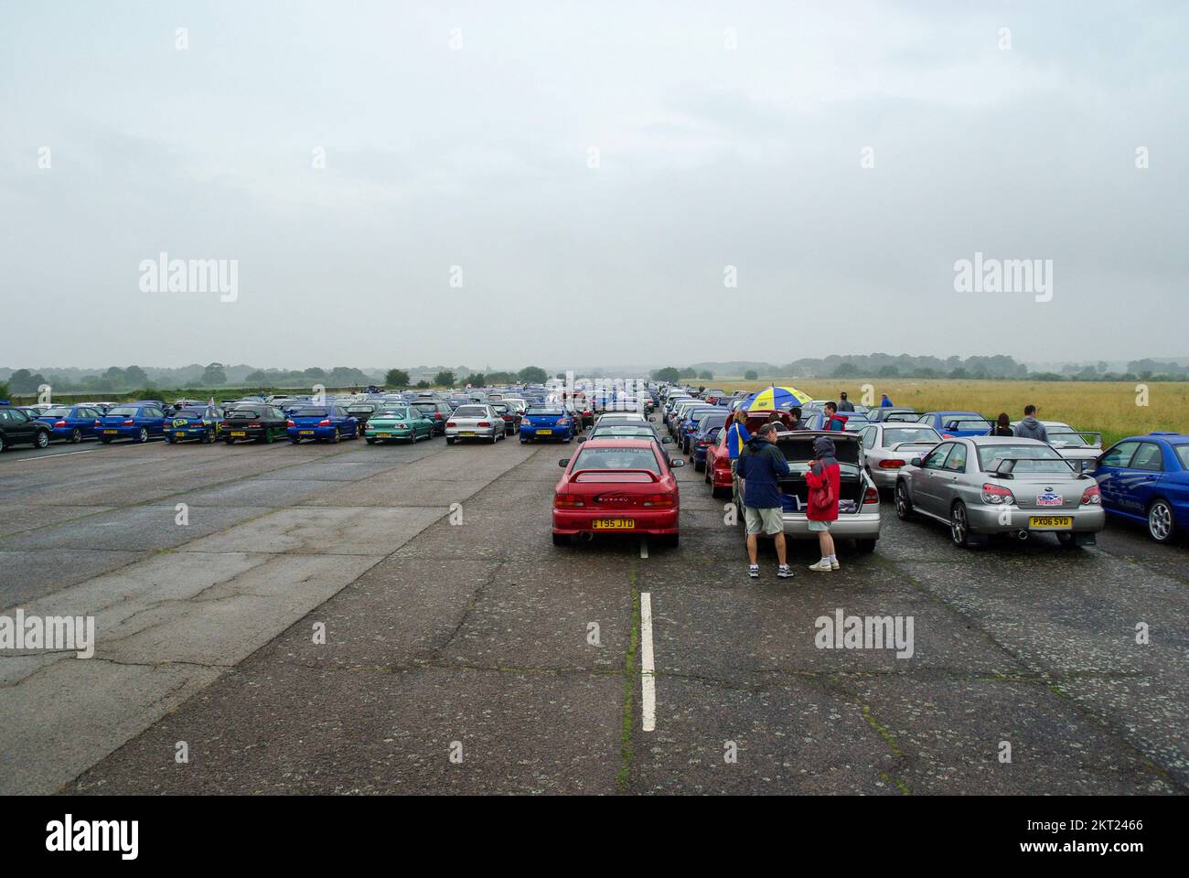 McRae Gathering of Subaru Imprezas. Anniversary of the death Colin ...