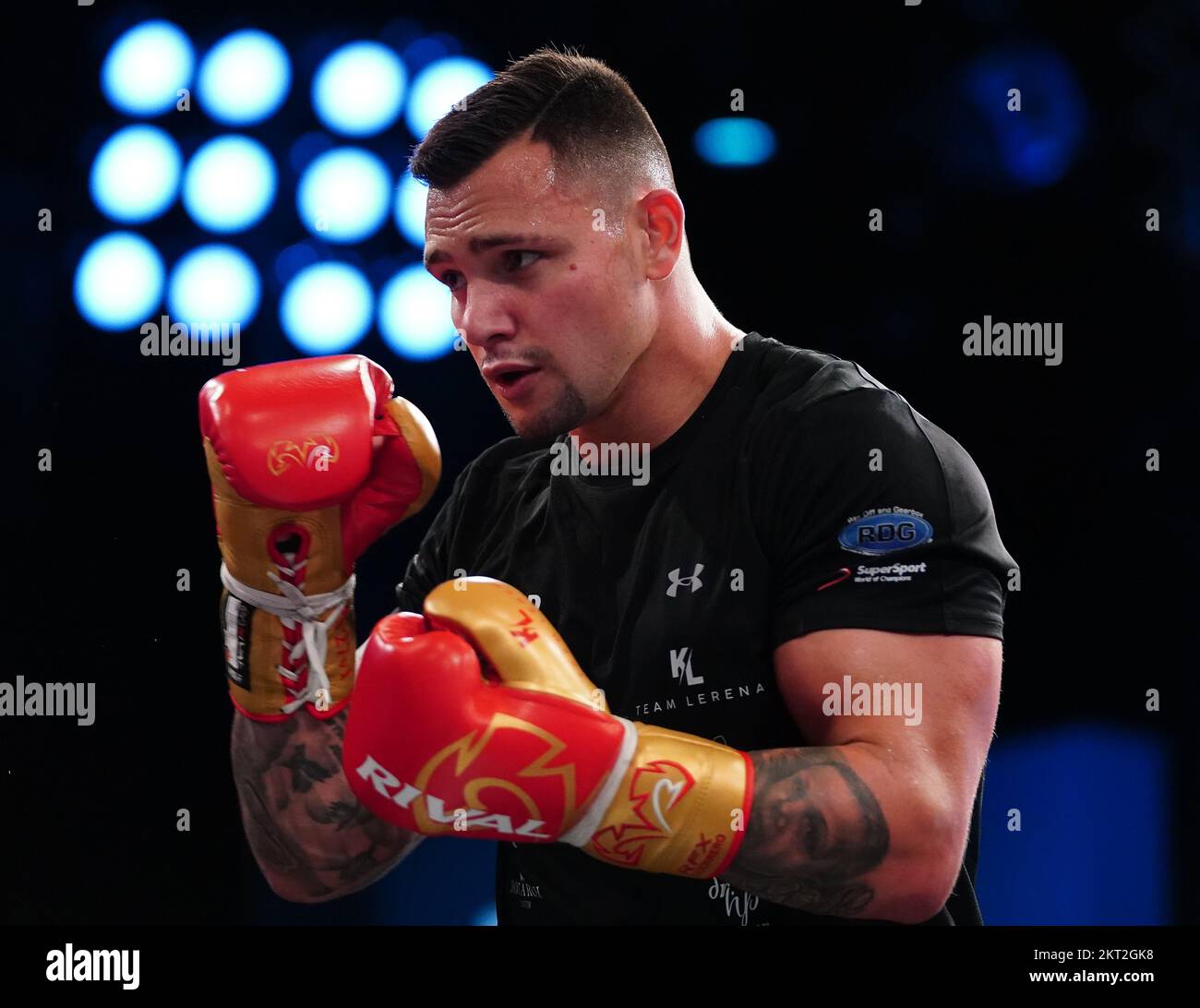 Kevin Lerena during a media work out at BT Studios, Queen Elizabeth ...