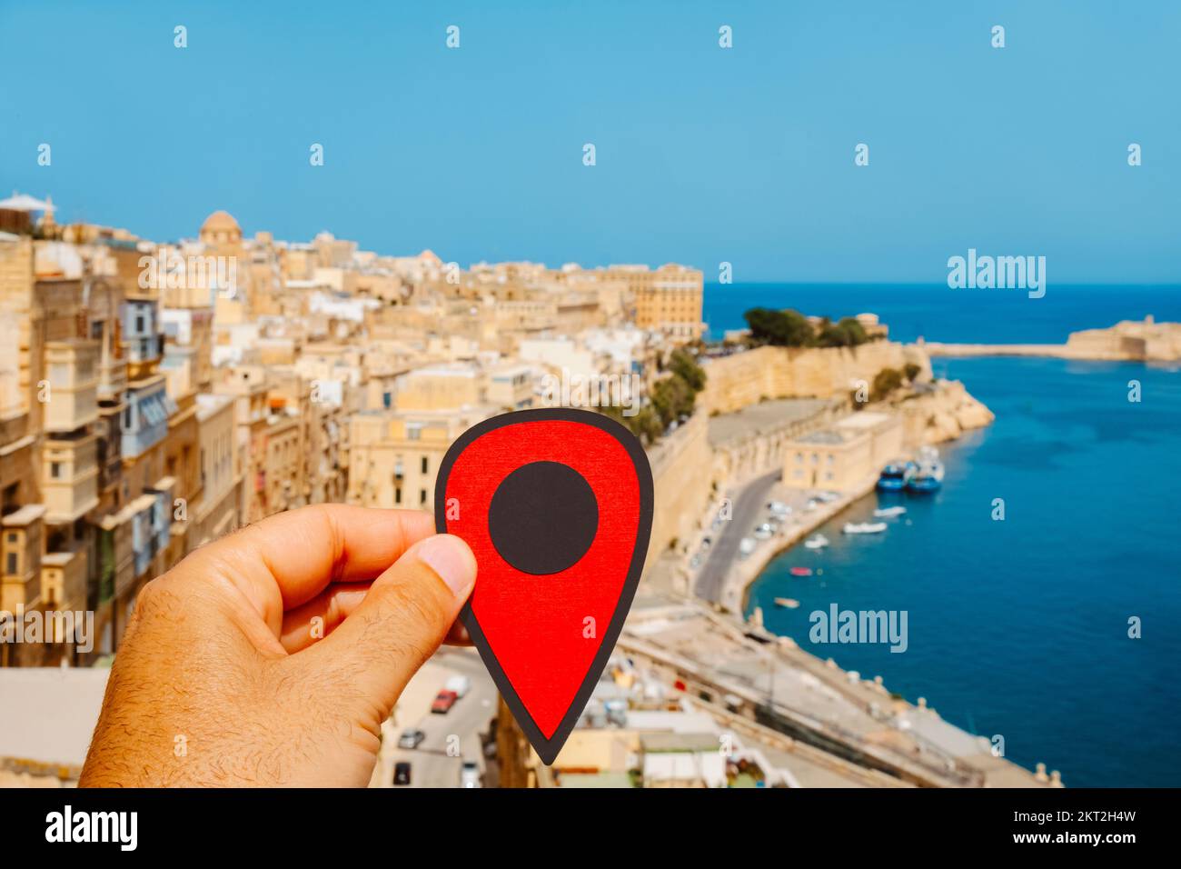Old malta map hi-res stock photography and images - Alamy