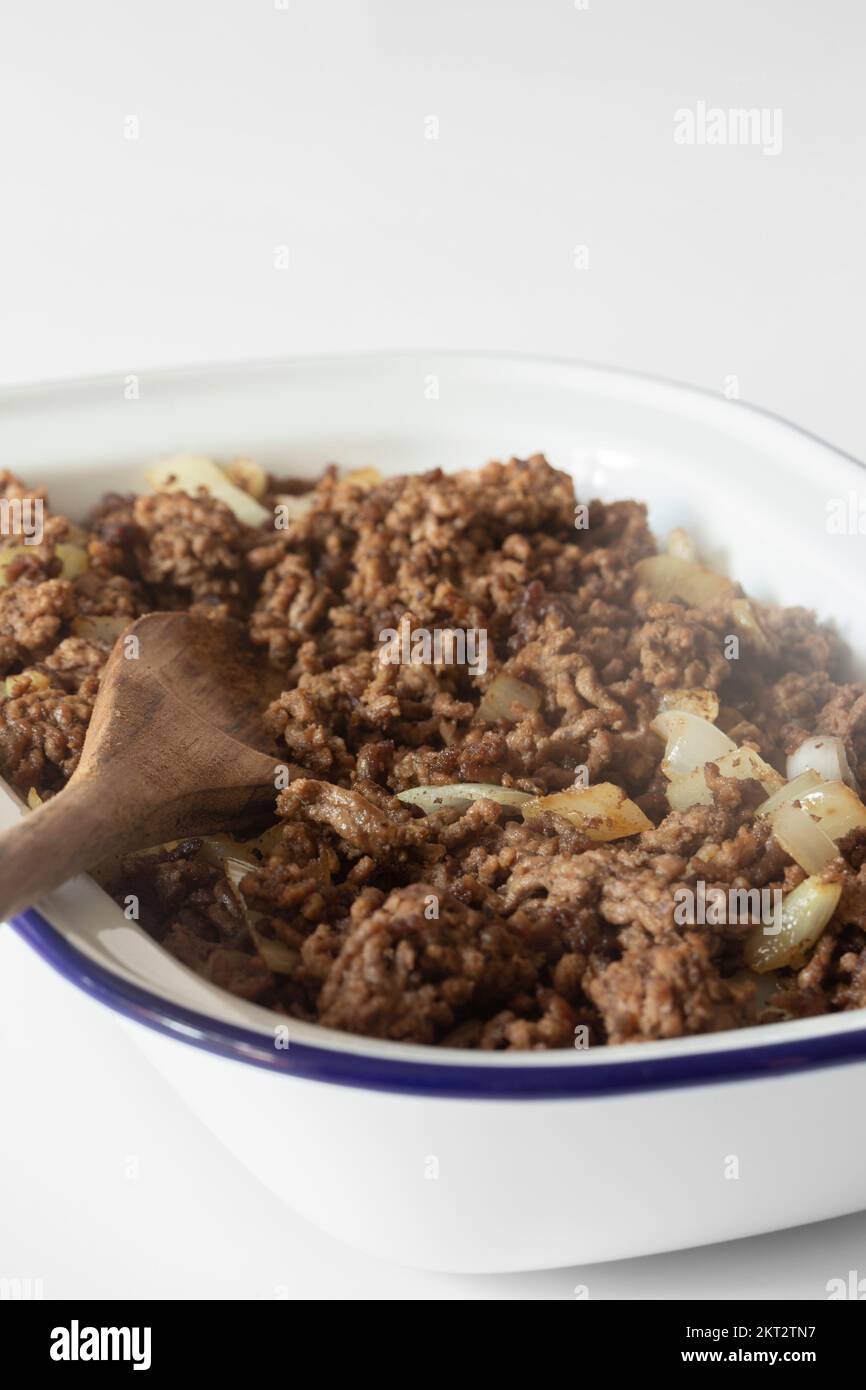 Browned minced beef hi-res stock photography and images - Alamy