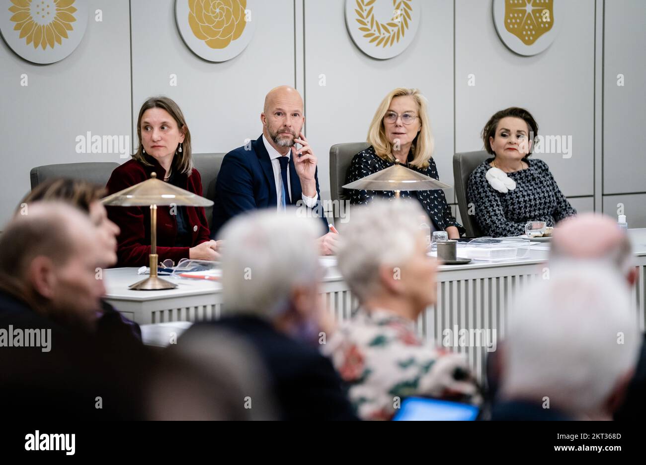 THE HAGUE - (VLNR) Laura Bromet (Groenleft), Tjeerd de Groot (D66 ...
