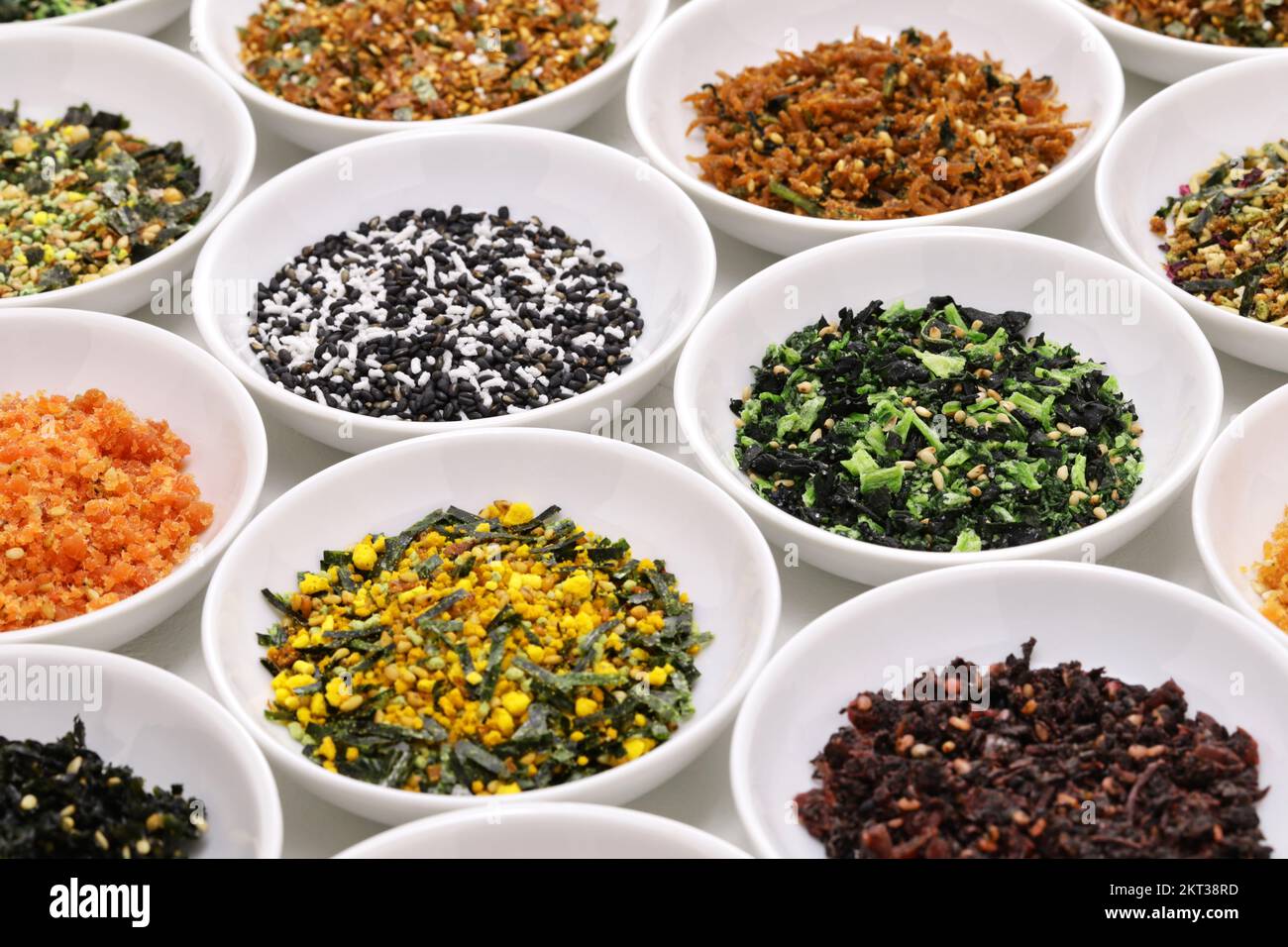 Furikake is a Japanese dry condiment to be sprinked on top of cooked ...