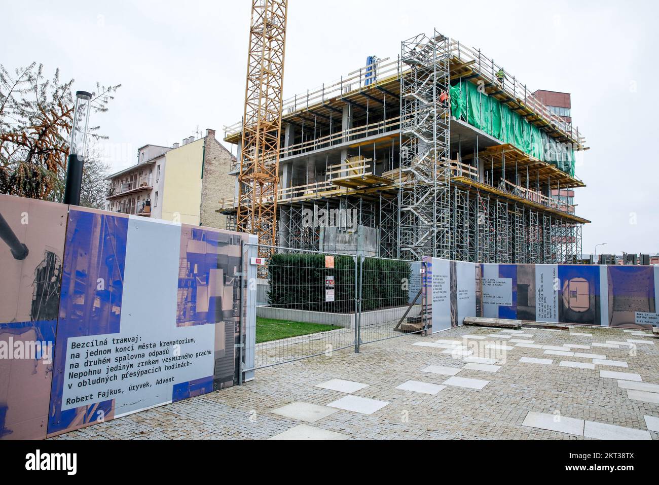 Brno, Czech Republic. 29th Nov, 2022. Developer CTP is building a 60 ...